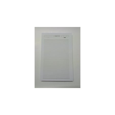 3x2 Interior para Libretas de media carta "Raya"